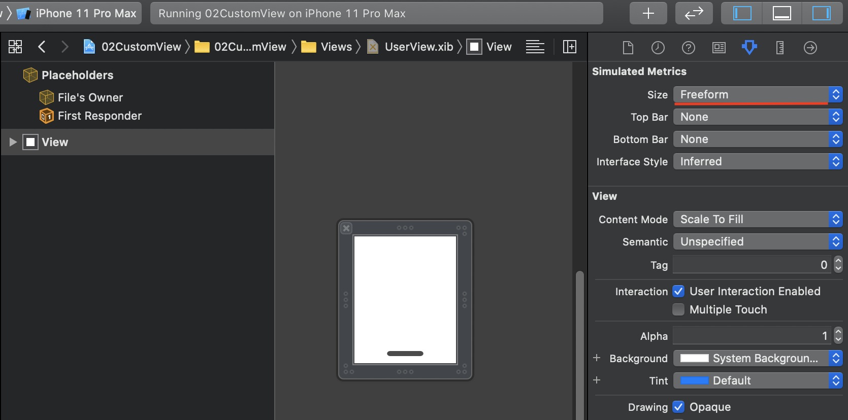 Basic iOS tutorial : Custom View - Fx Studio
