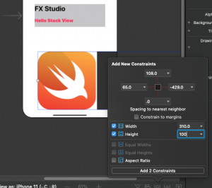 Basic iOS tutorial : Stack View - Fx Studio