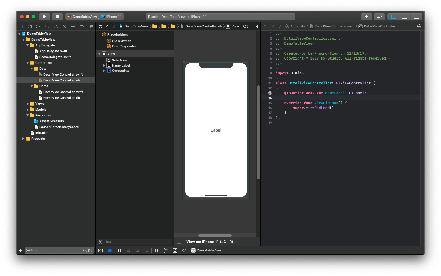 Basic iOS tutorial : Table View - Fx Studio