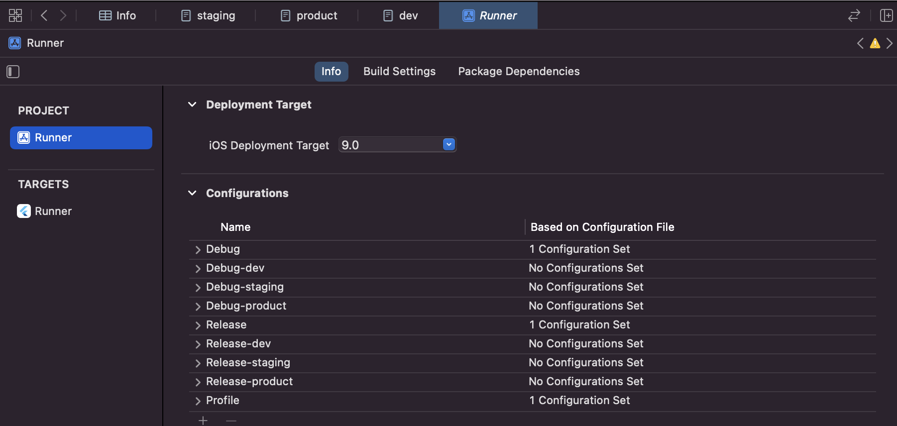 Flavor Configurations - Flutter - Fx Studio