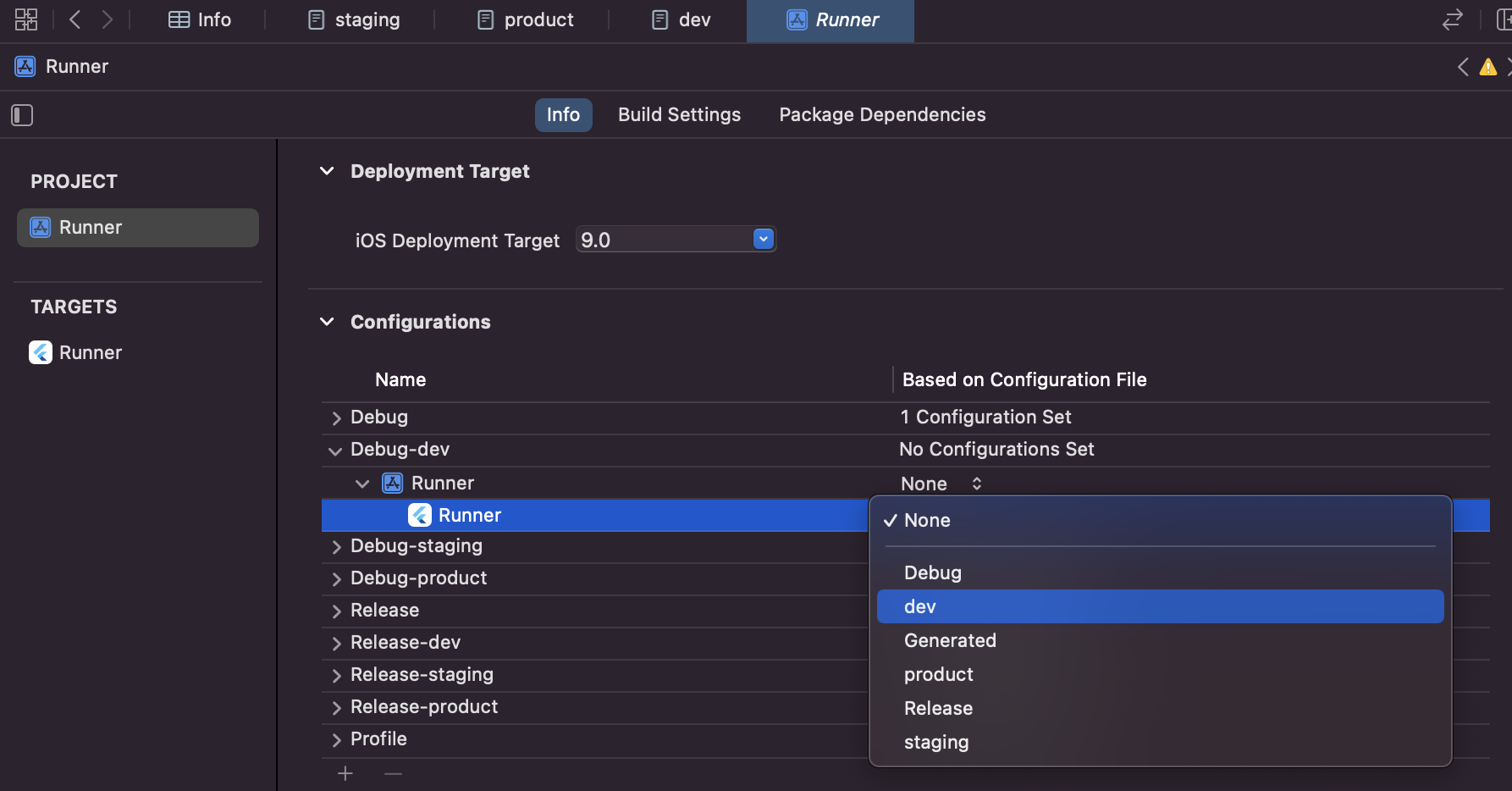 Flavor Configurations - Flutter - Fx Studio